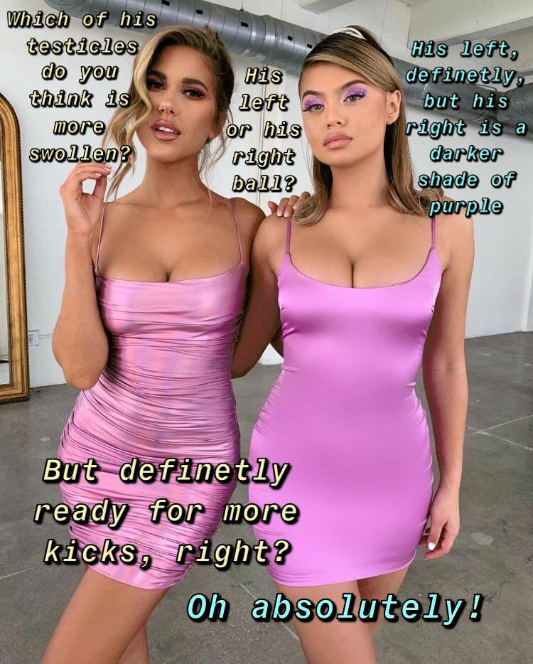 Which ball is more swollen? | Scrolller