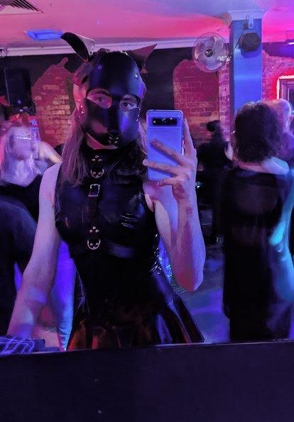 Who gave the dog latex?? [@gear_up_pup] | Scrolller