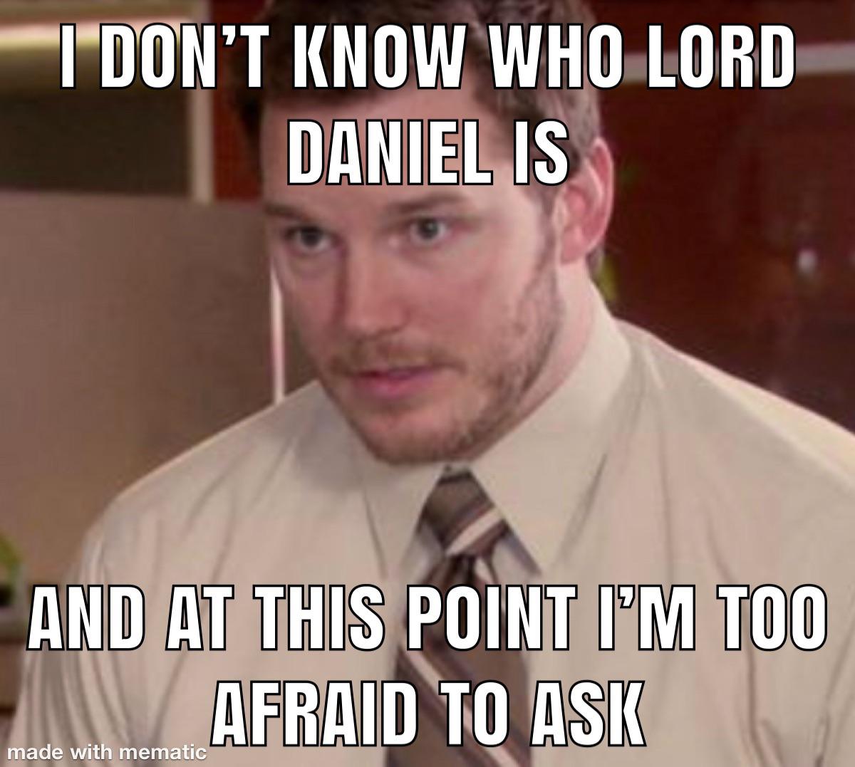 Who is Daniel and why is he our Lord?? | Scrolller