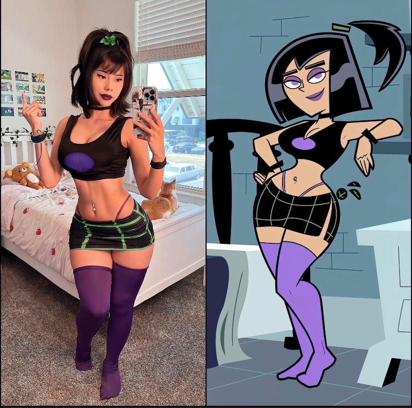 Who is the girl on the left? (Sam Manson from Danny Phantom) | Scrolller