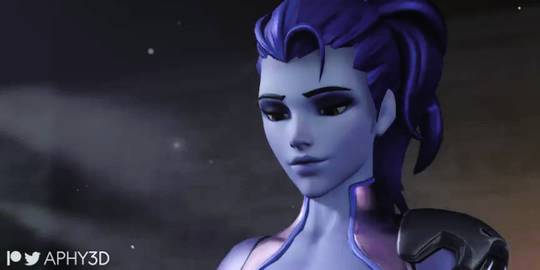 Widowmaker try poker (Aphy3D) [Overwatch] | Scrolller