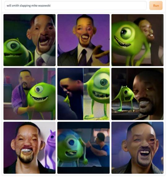 Will Smith Slapping Mike Wazowski | Scrolller