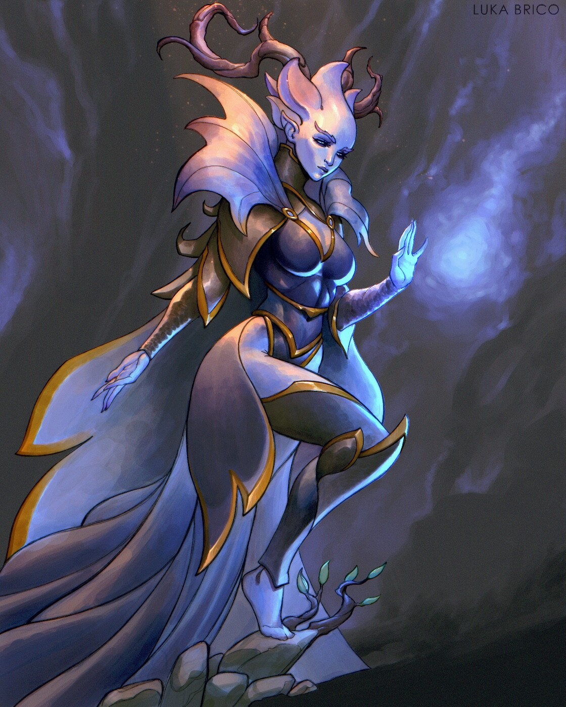 Winter Queen by Luka Brico | Scrolller