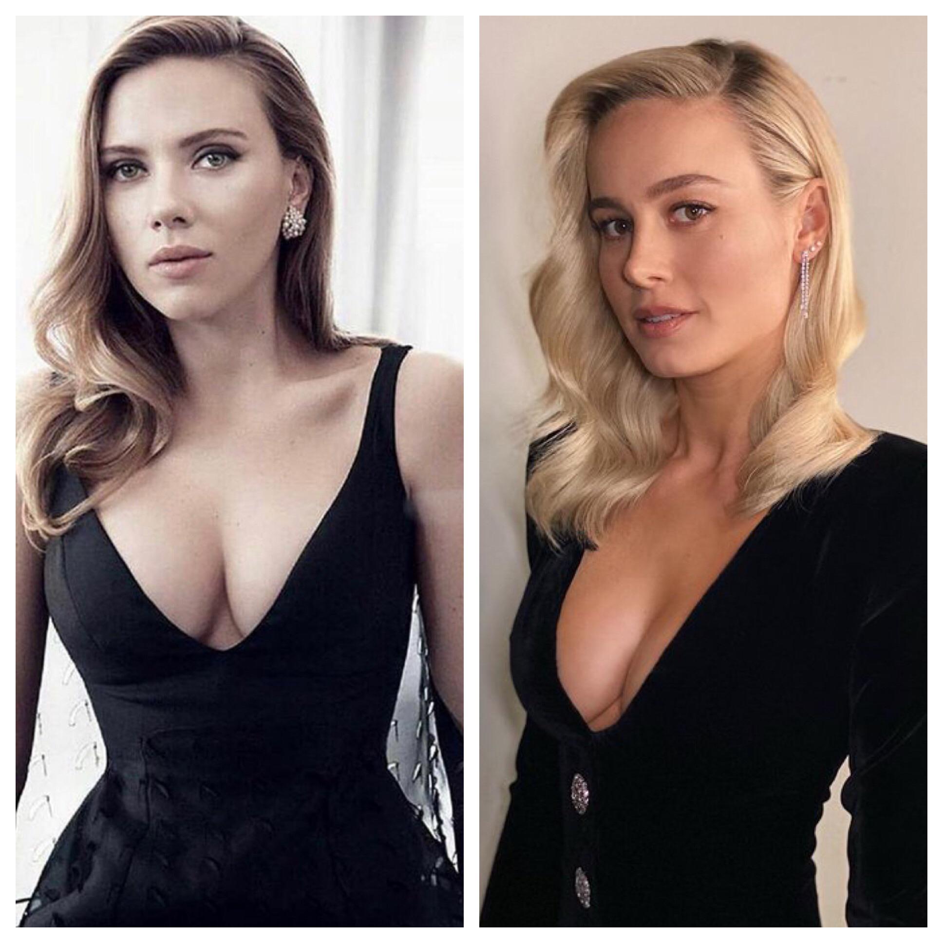 Would you rather be a slave for Scarlett Johansson or do whatever you want with Brie Larson ...