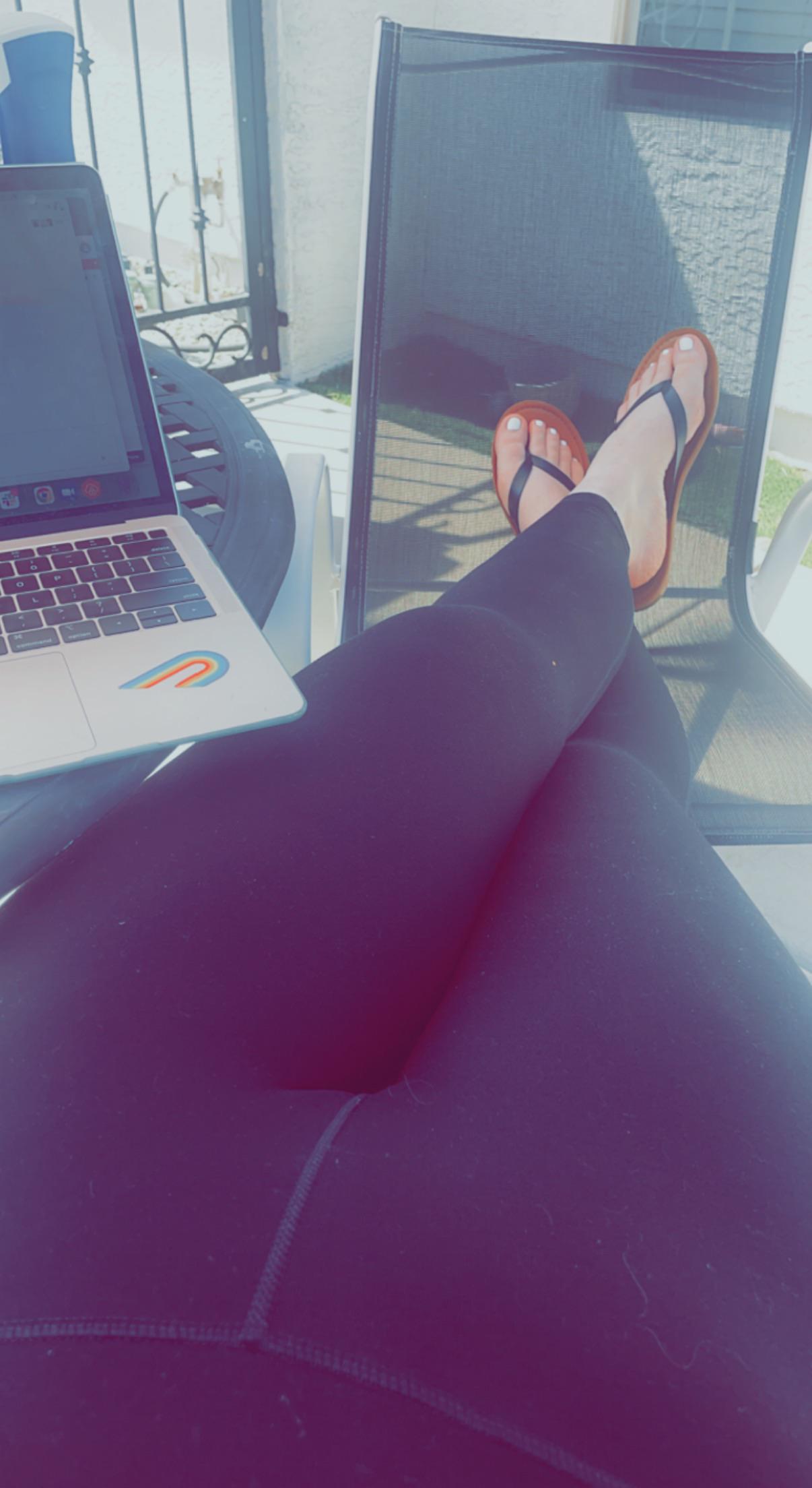 Would you rub my feet while I work? | Scrolller