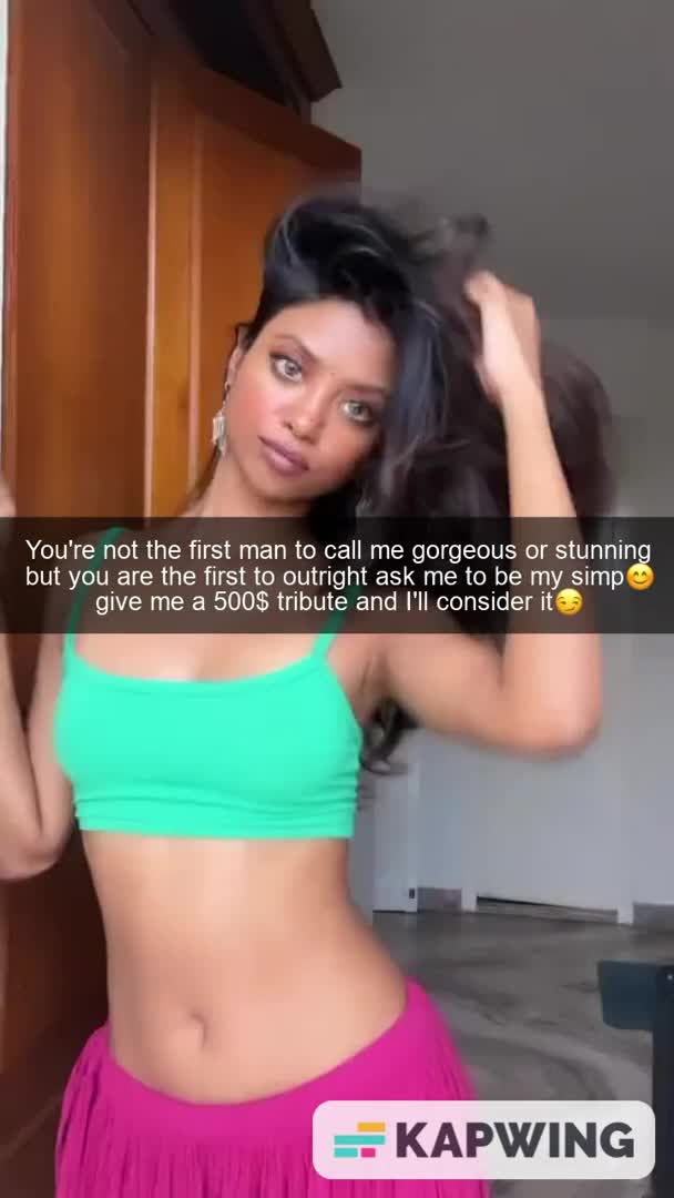 Would you send 500$ to be this girl's simp? | Scrolller