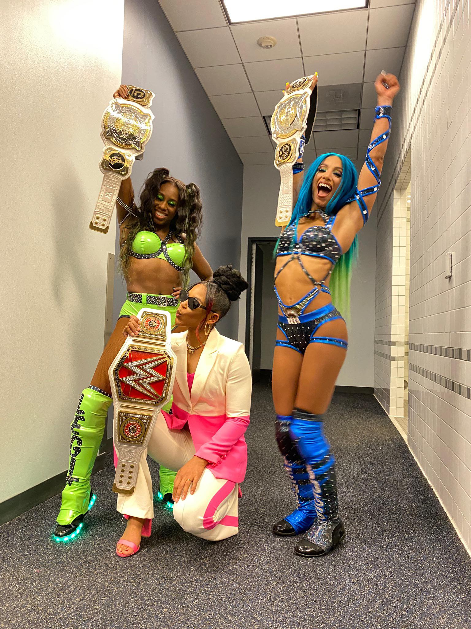 wwe female wrestlers: bianca belair, naomi, sasha banks | Scrolller