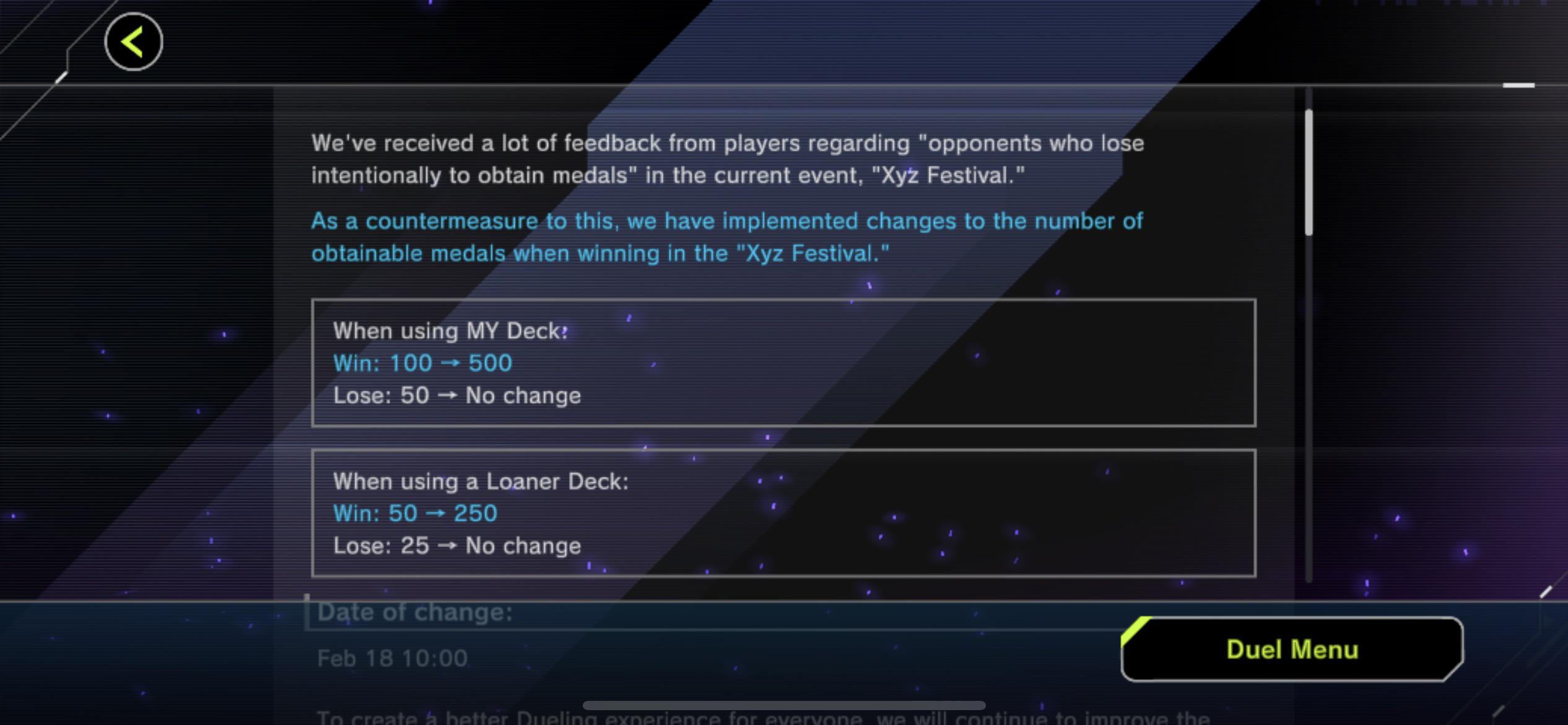 XYZs Event winning medals changed from 100 to 500 | Scrolller