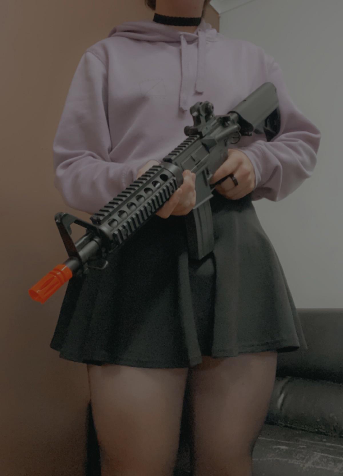 y’all like femboys with guns? | Scrolller