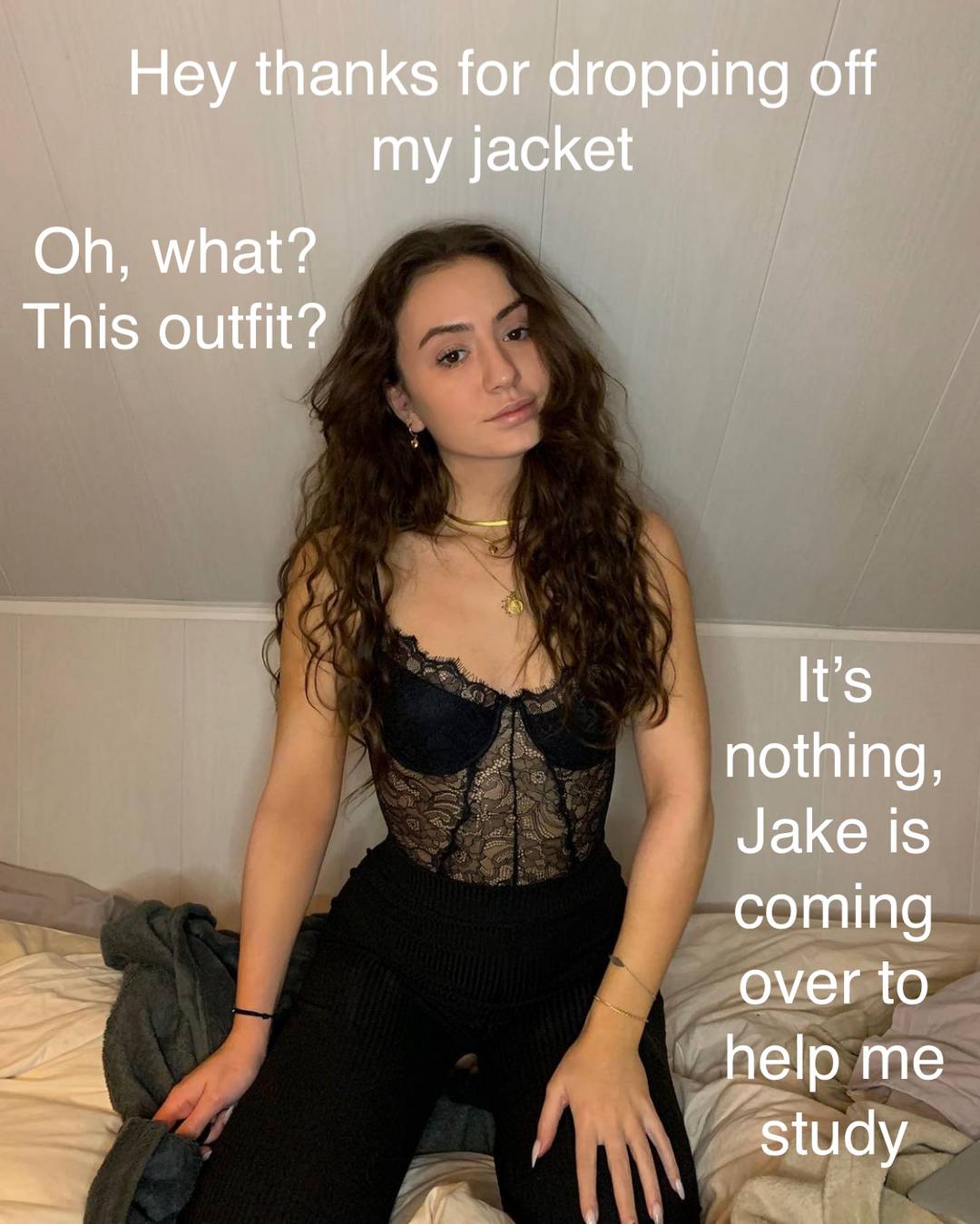 You wish she would let you stay | Scrolller