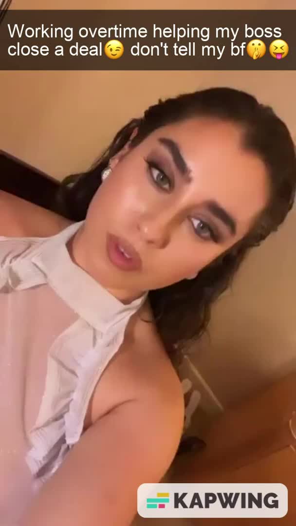 Your gf shares this on her private snap account which you don't know of... Everybody knows how ...