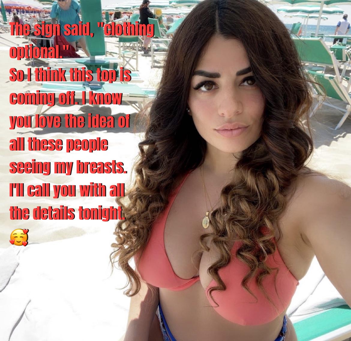 Your girl at a clothing optional beach opts to fuck around | Scrolller