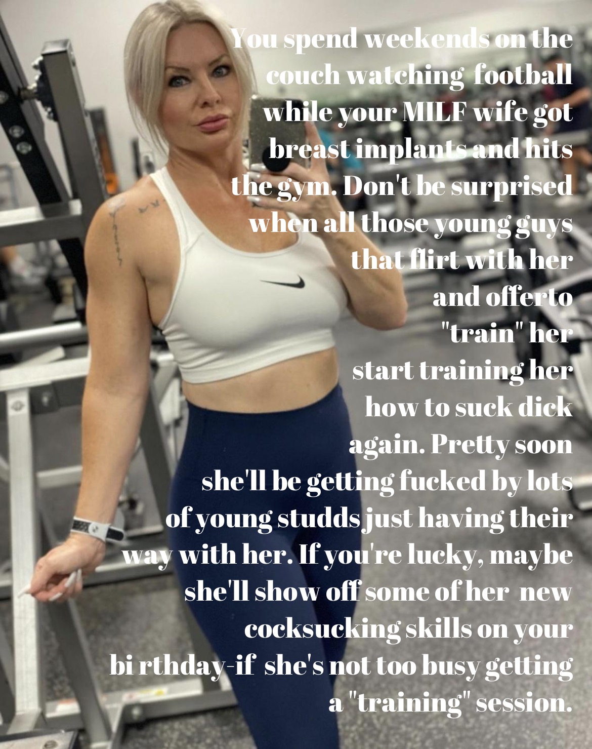 Your MILF wife has a “trainer” | Scrolller