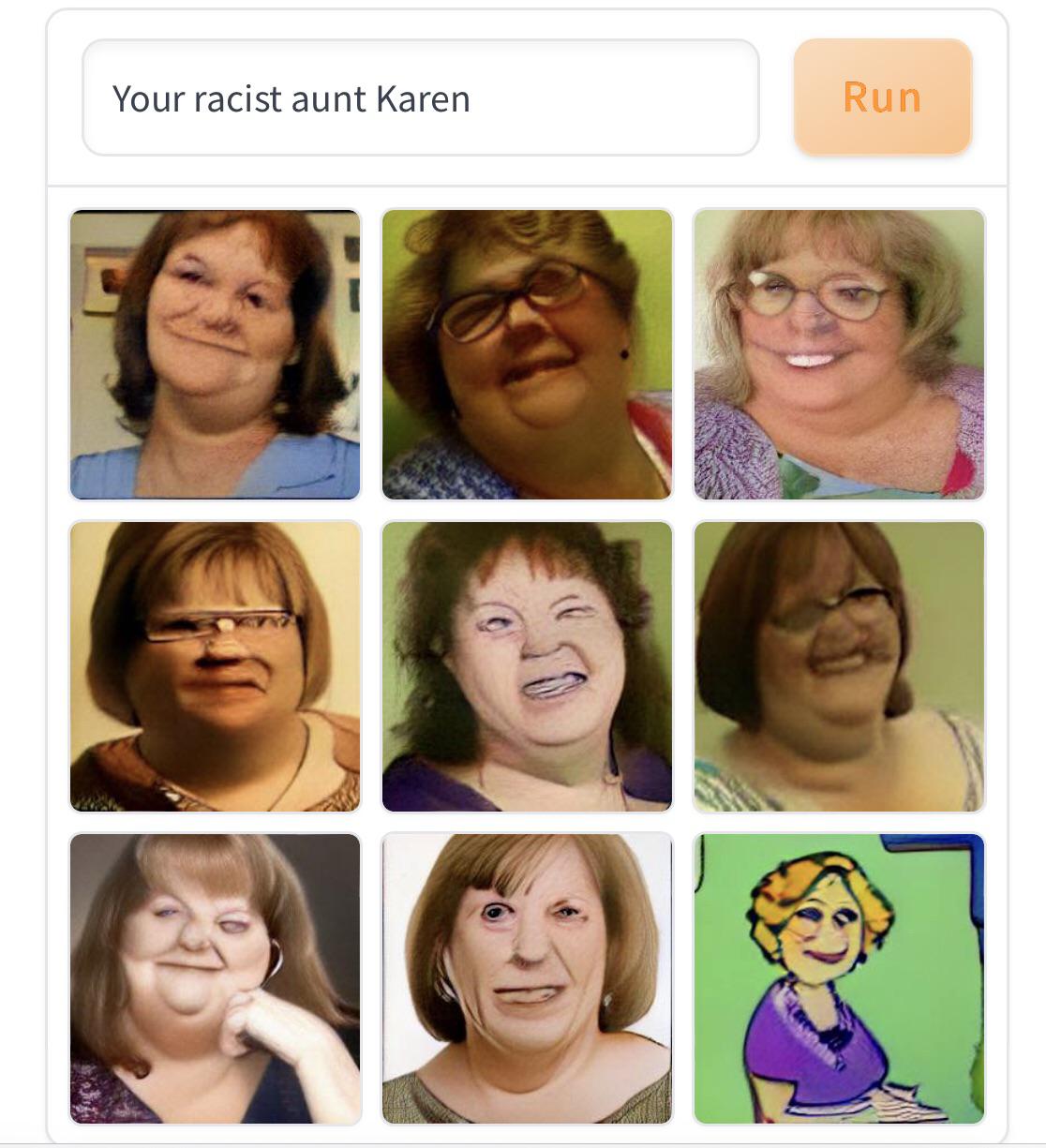Your racist aunt Karen | Scrolller