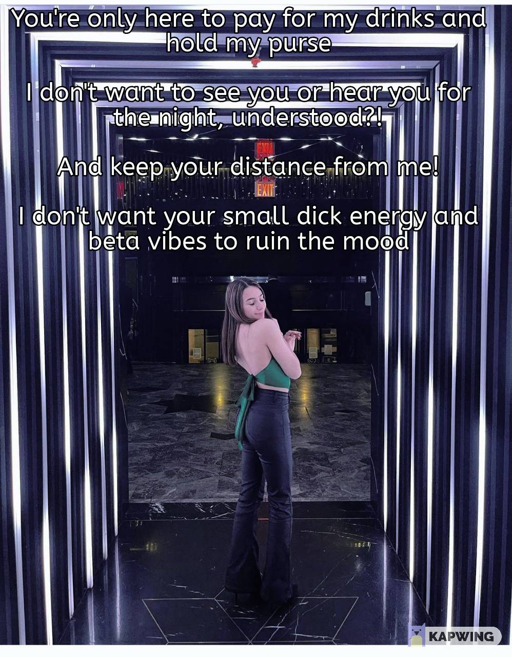 You're just here to simp for me | Scrolller