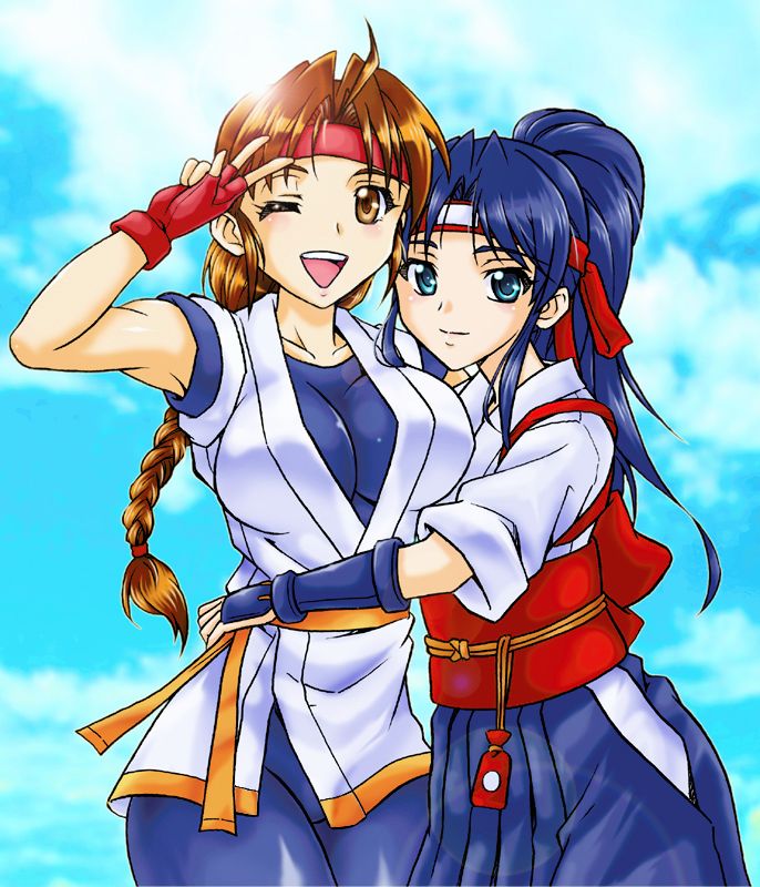 Yuri and Kasumi (masked_yone) | Scrolller