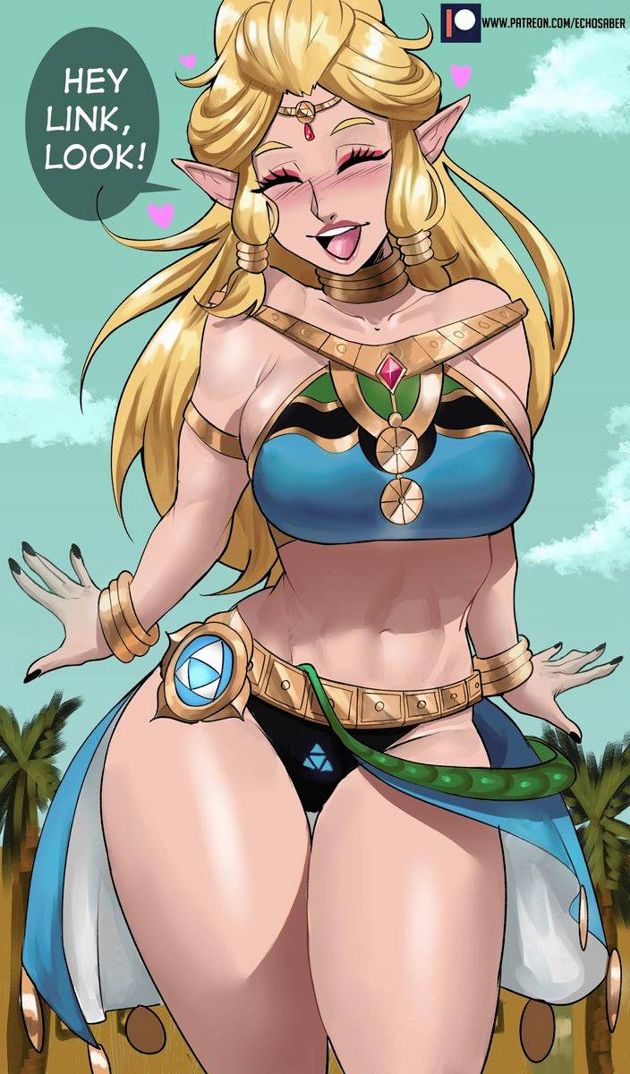 Zeldas Gerudo Outfit Echo Saber Scrolller