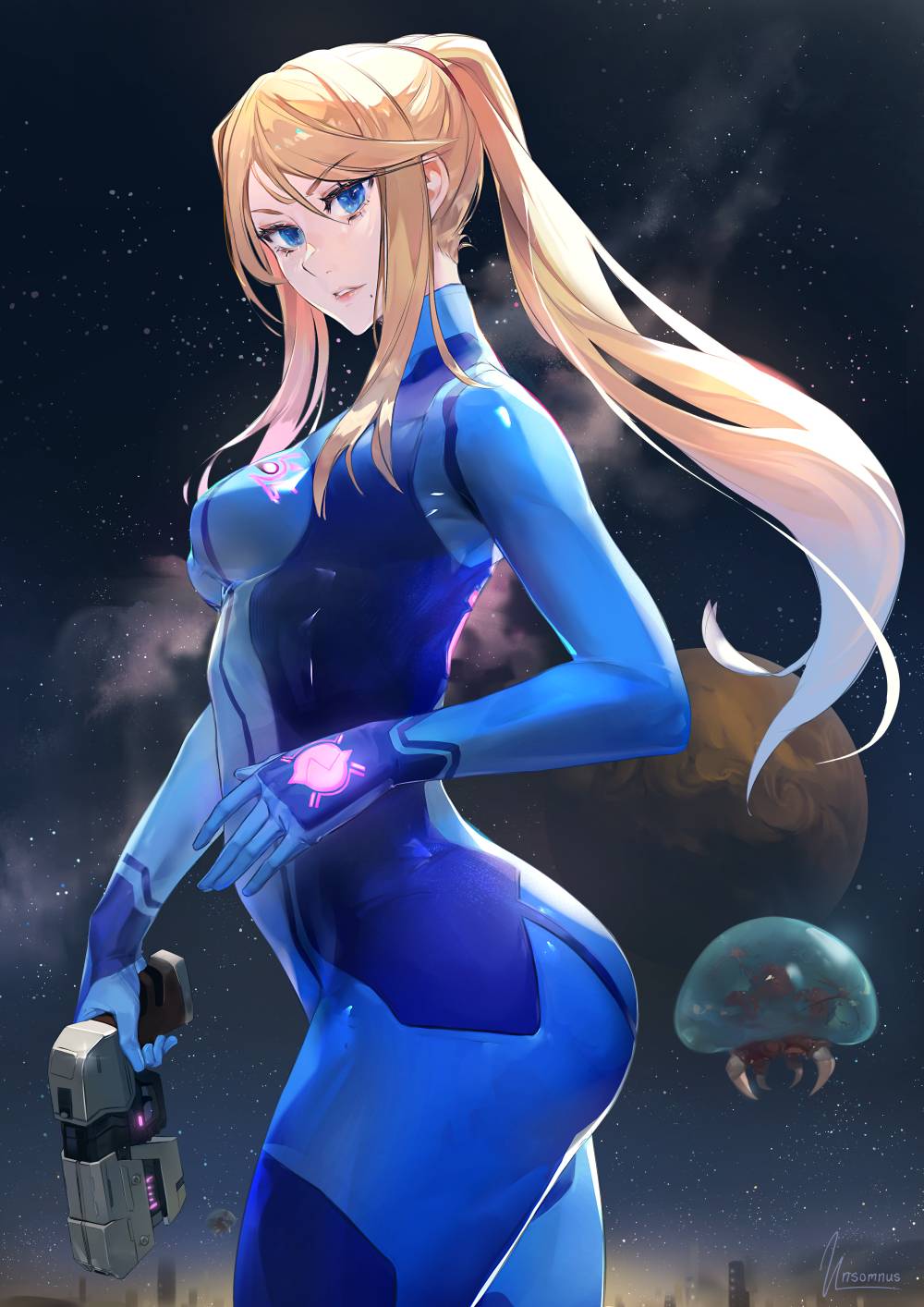 Zero Suit Samus Night Time Mission (Unsomnus) [Metroid] | Scrolller