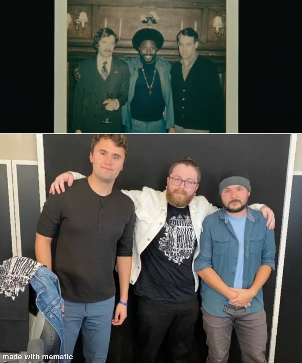 1 black guy surrounded by two klan members | Scrolller