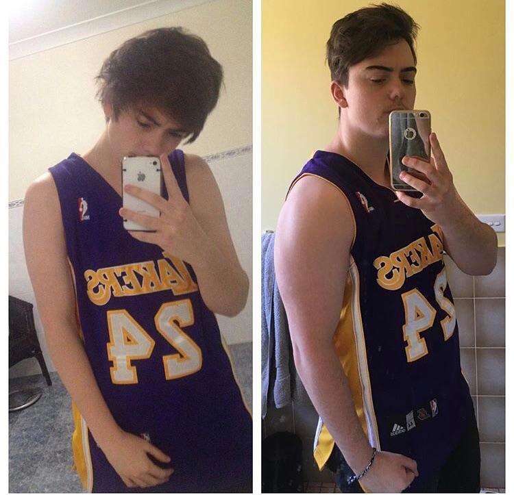 1 year difference | Scrolller