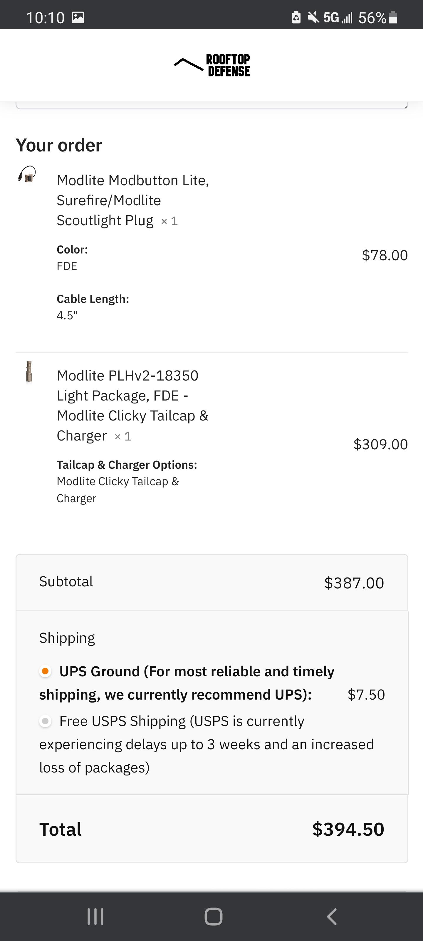 10.3 build looking for something small and tanky. This would be my first modlite as I heard ...