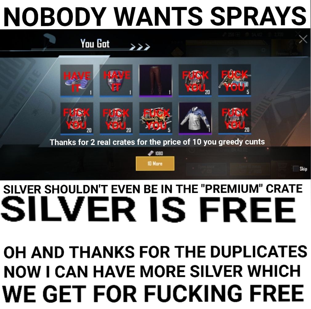 100,000% sick of this bullshit. | Scrolller