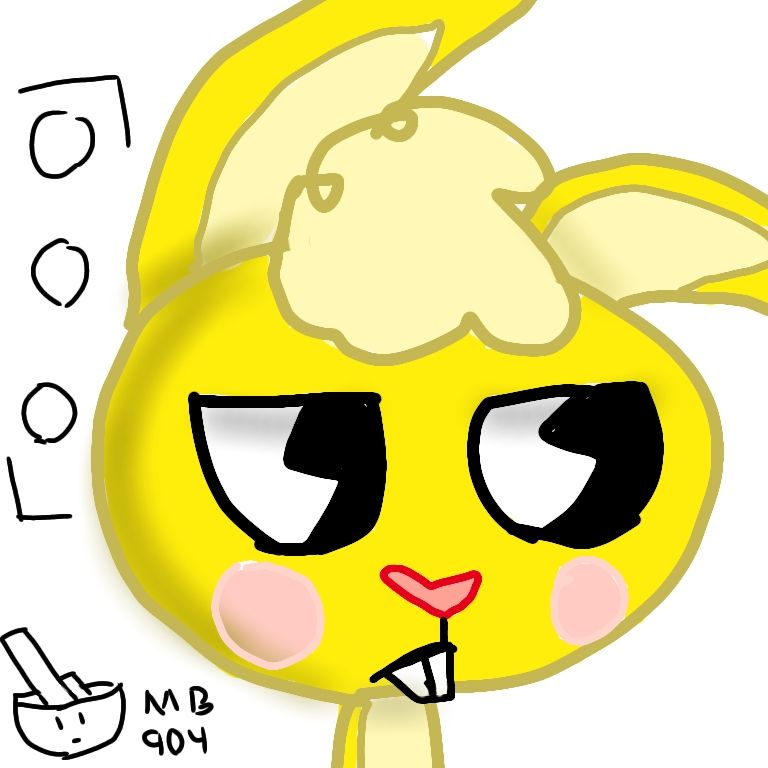 11 Minute doodle of bored Cuddles | Scrolller