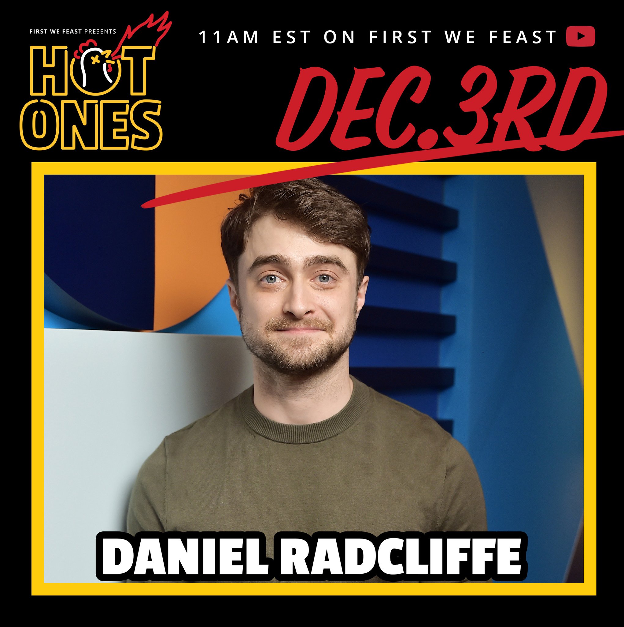 12/3 Hot Ones guest: Daniel Radcliffe | Scrolller