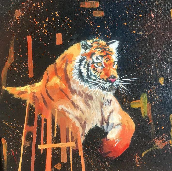 12x12 tiger | Scrolller