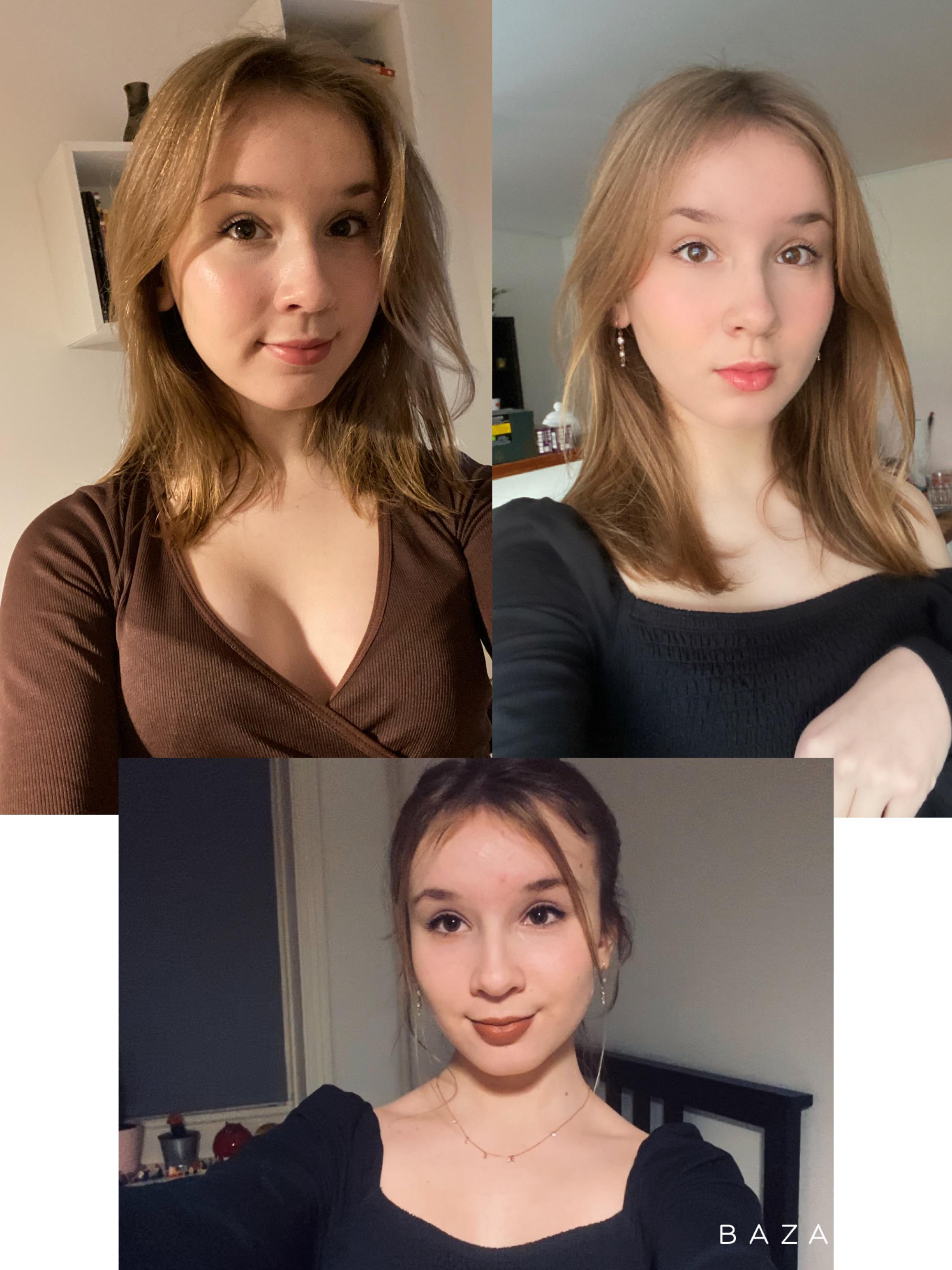 [15F] Hi, I’m super insecure about my cheeks/jaw, bc I think they look fat. Please be honest ...