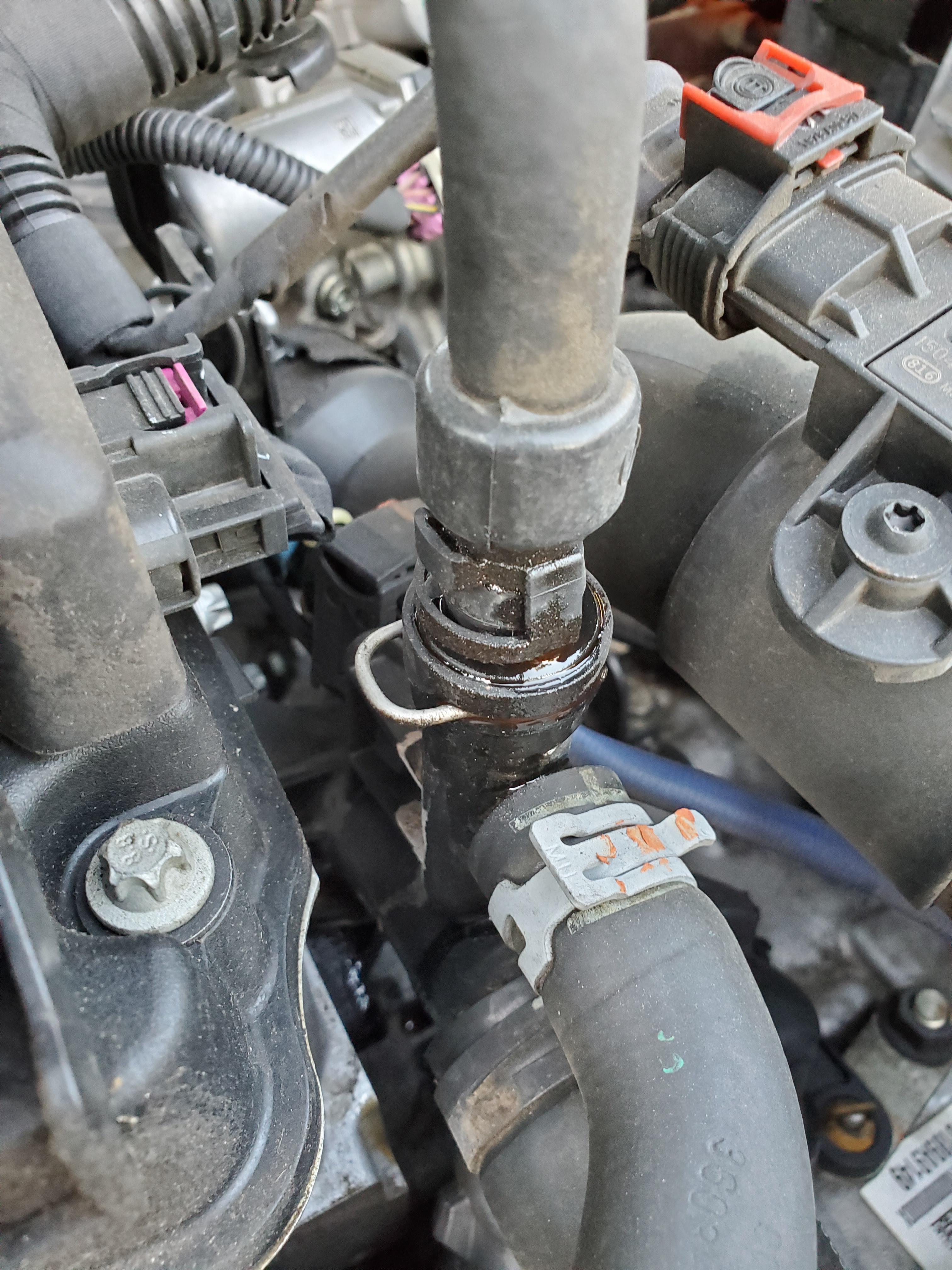 16 limited. Coolant leak again. What part is this? | Scrolller