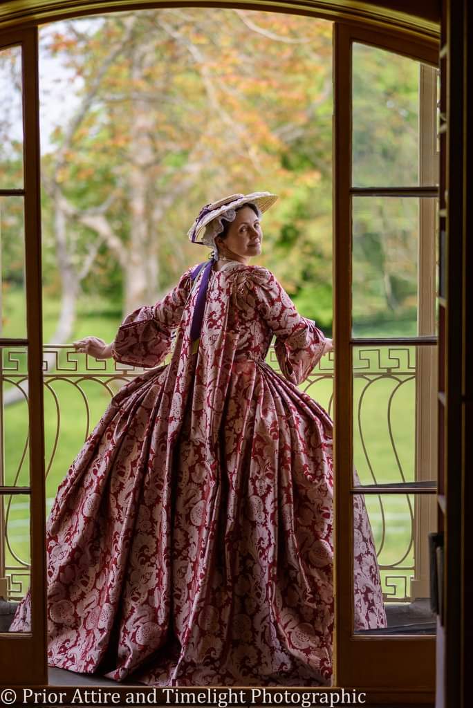 1740s reproduction gown by Prior Attire | Scrolller