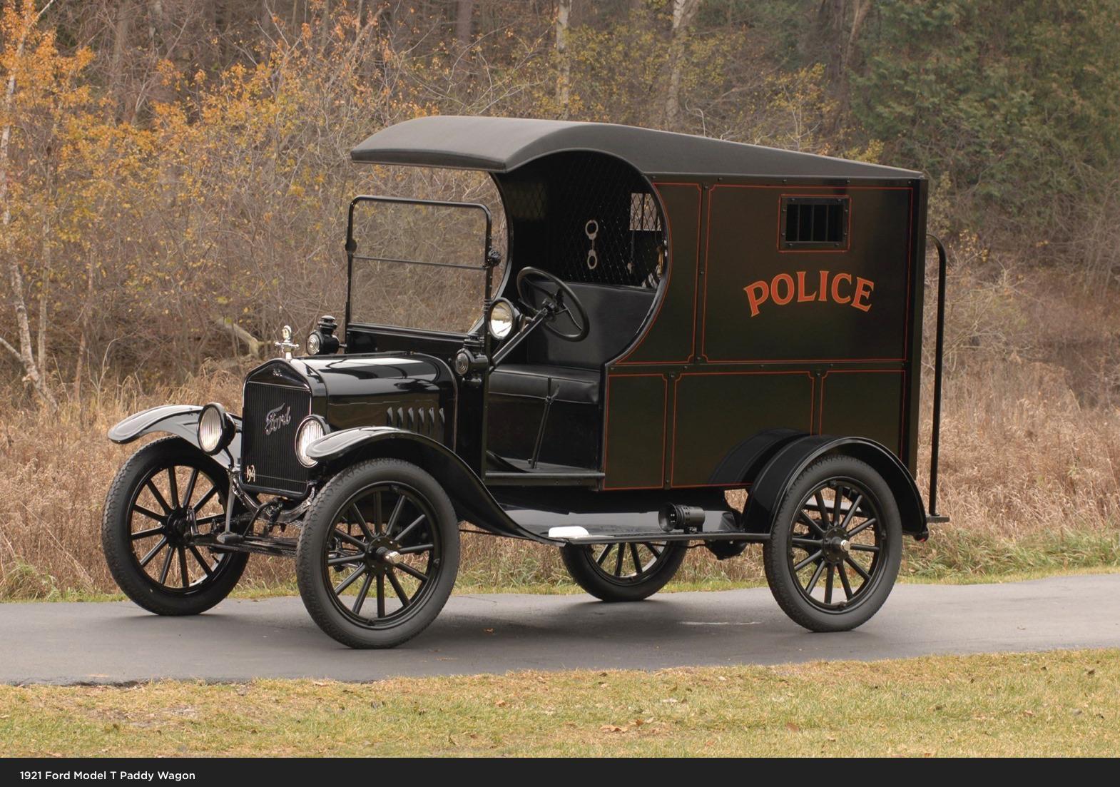 1921 Ford Model T Paddy Wagon. | Scrolller