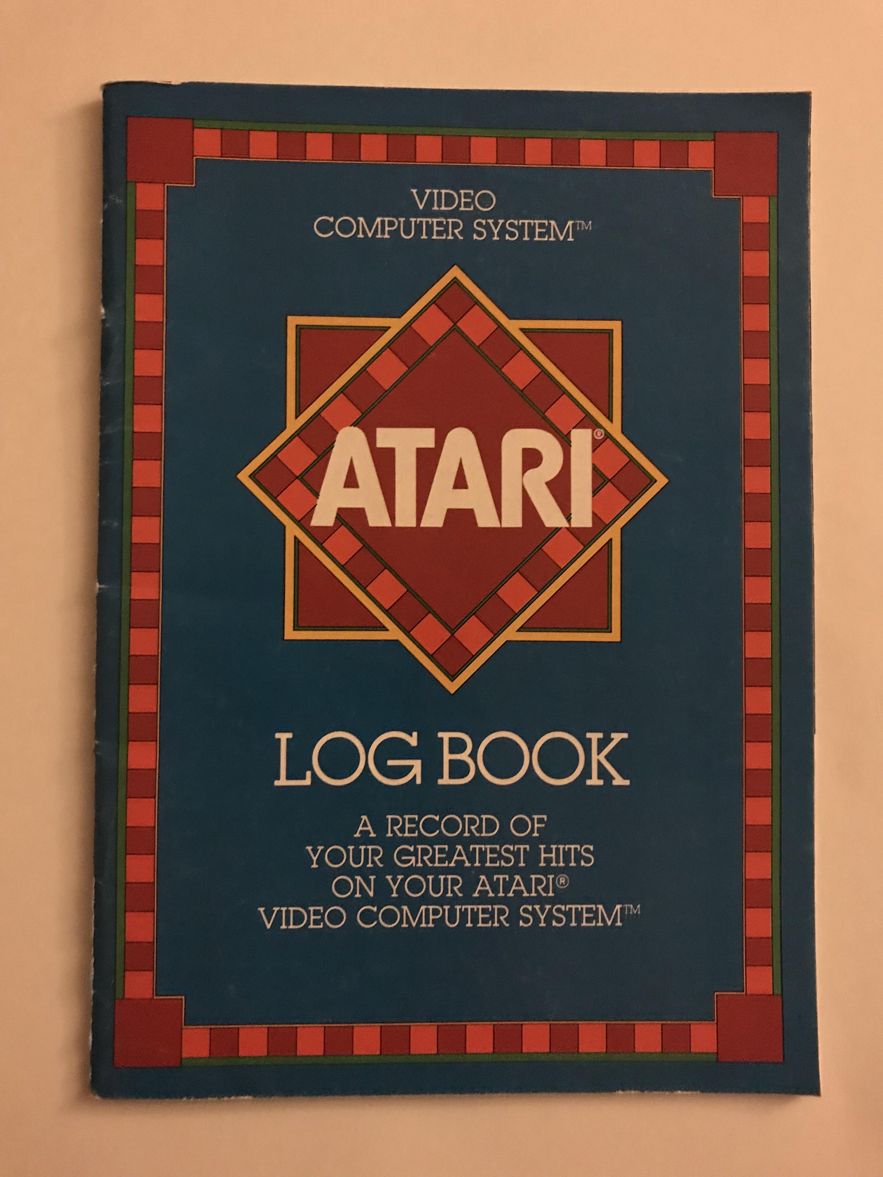 1982 Atari Score Log Book [OC] | Scrolller