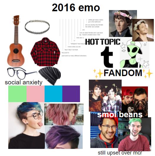 2016 emo starterpack | Scrolller