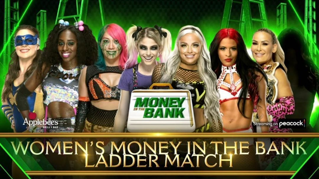 2021 Women's Money In The Bank Ladder Match | Scrolller