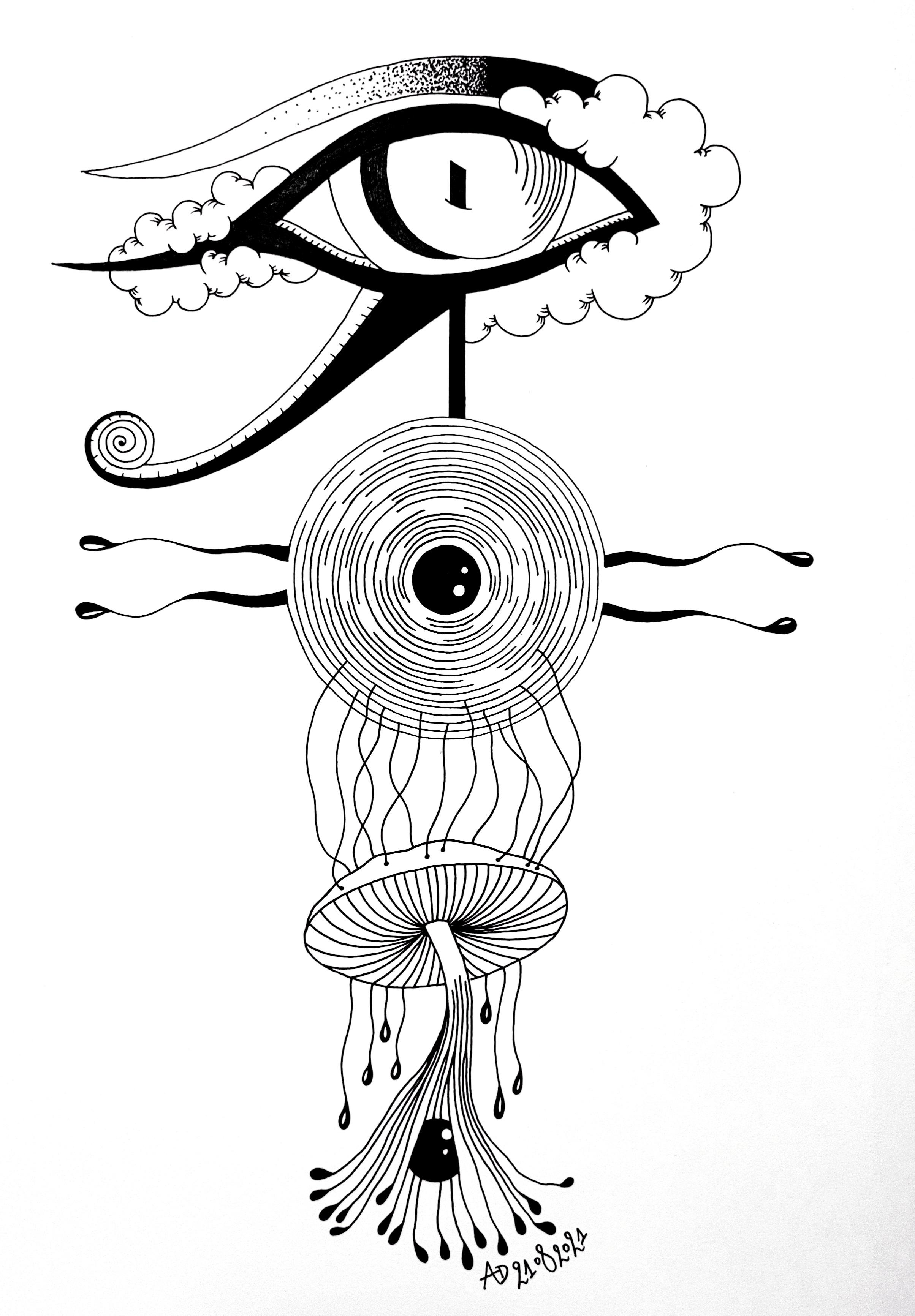 #2108, pen/paper, me, 2021 | Scrolller