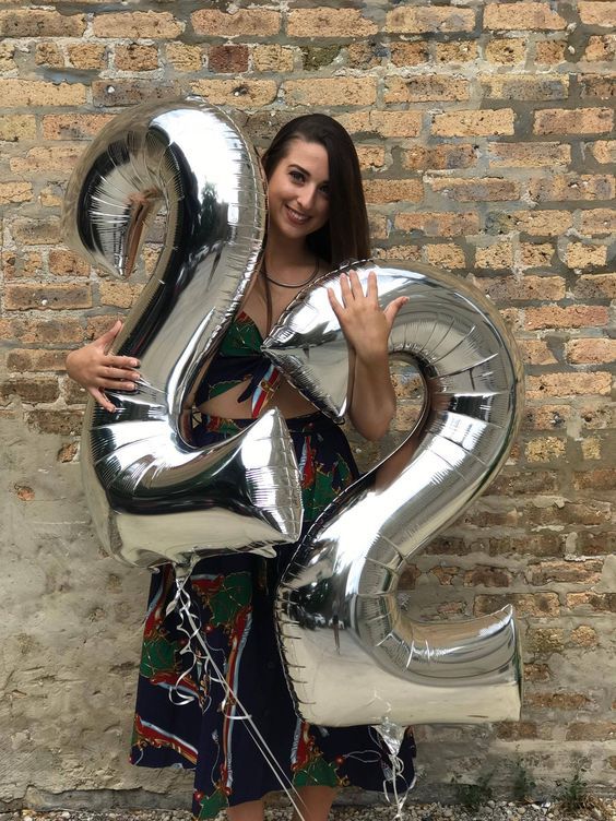 22nd birthday silver balloons | Scrolller