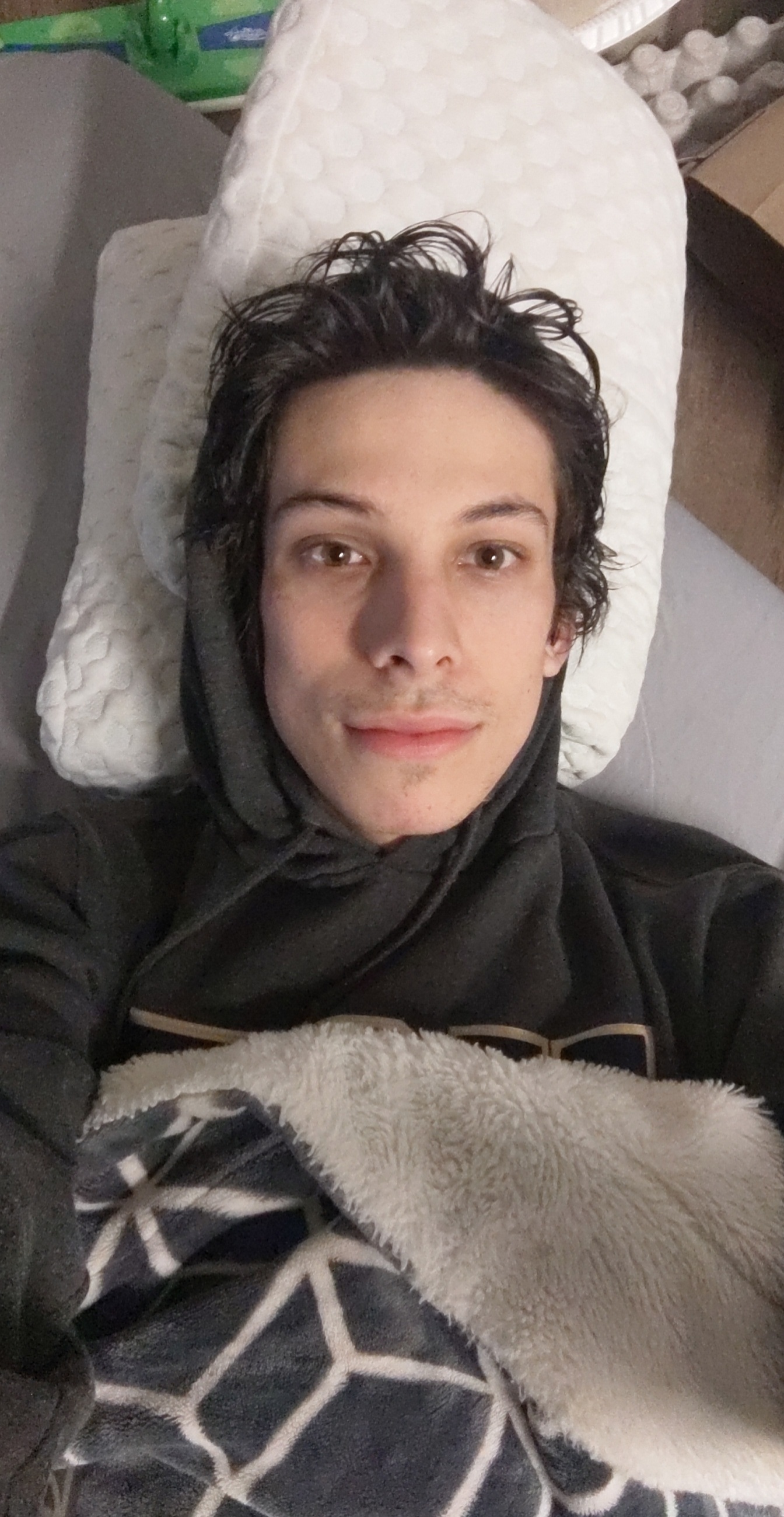 [23] Boy in a blanket. | Scrolller