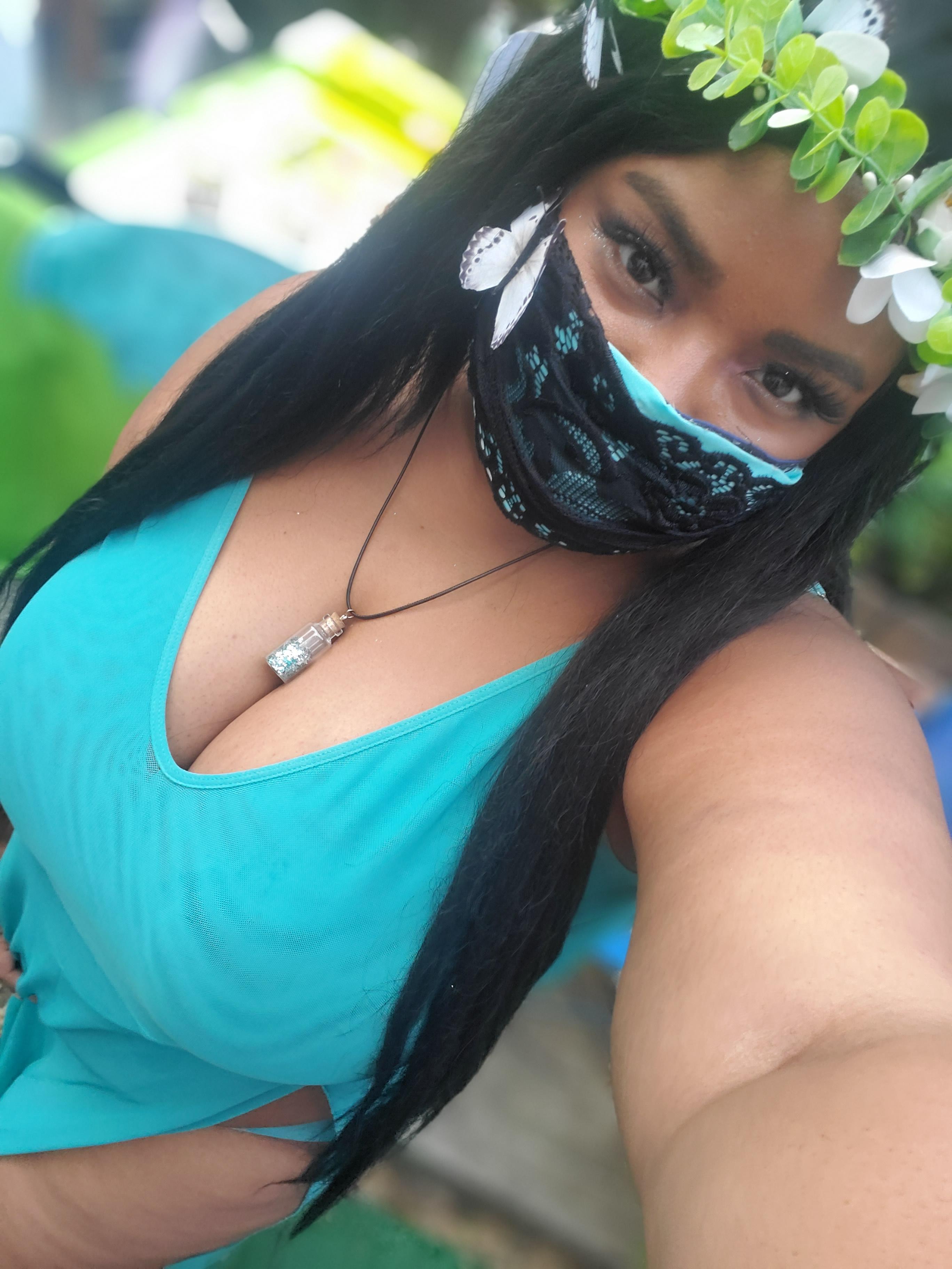 28. When you work an event but Rona still out there. Make a mask to match your outfit! | Scrolller