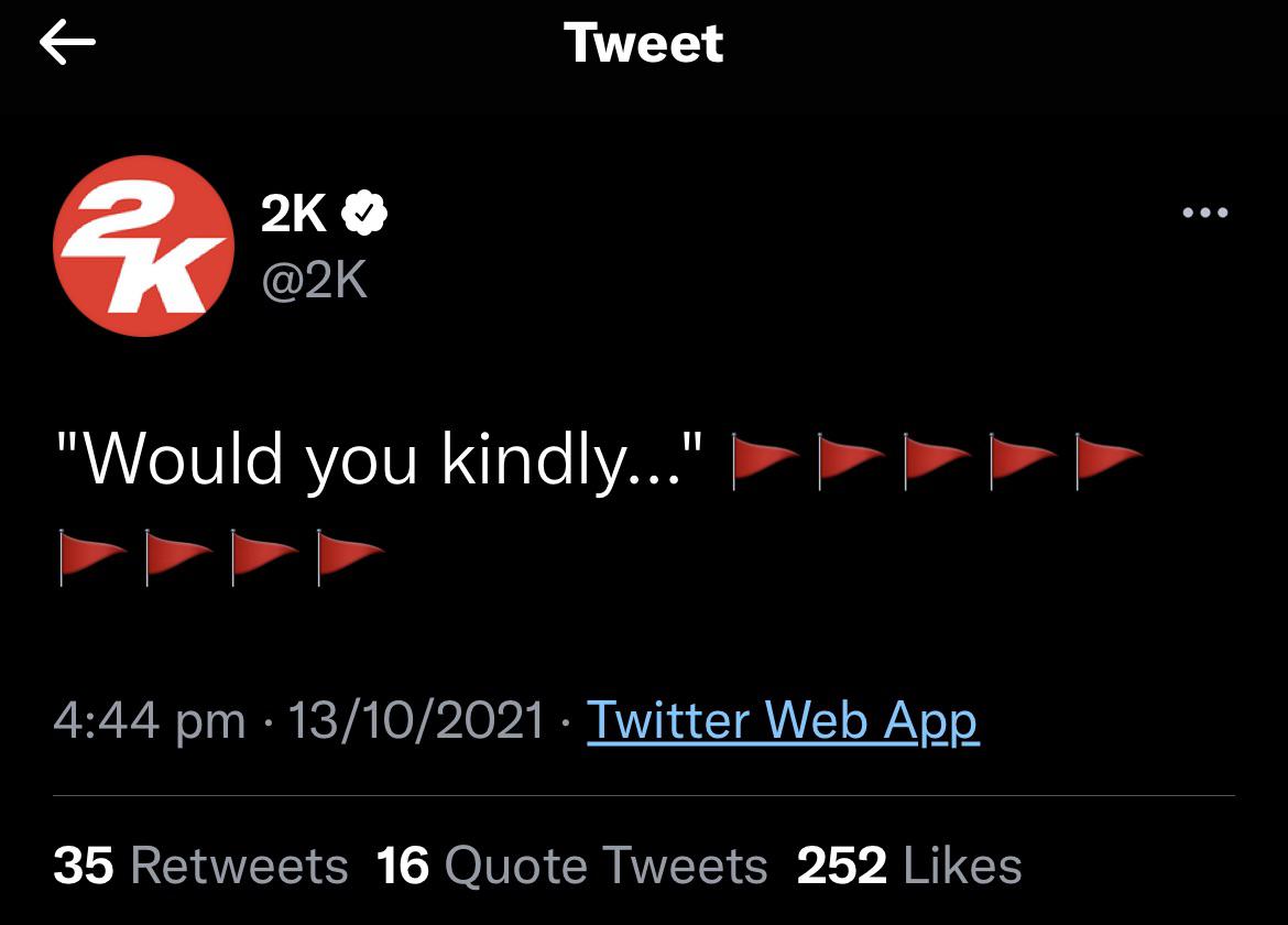 2K Hinting at something? | Scrolller