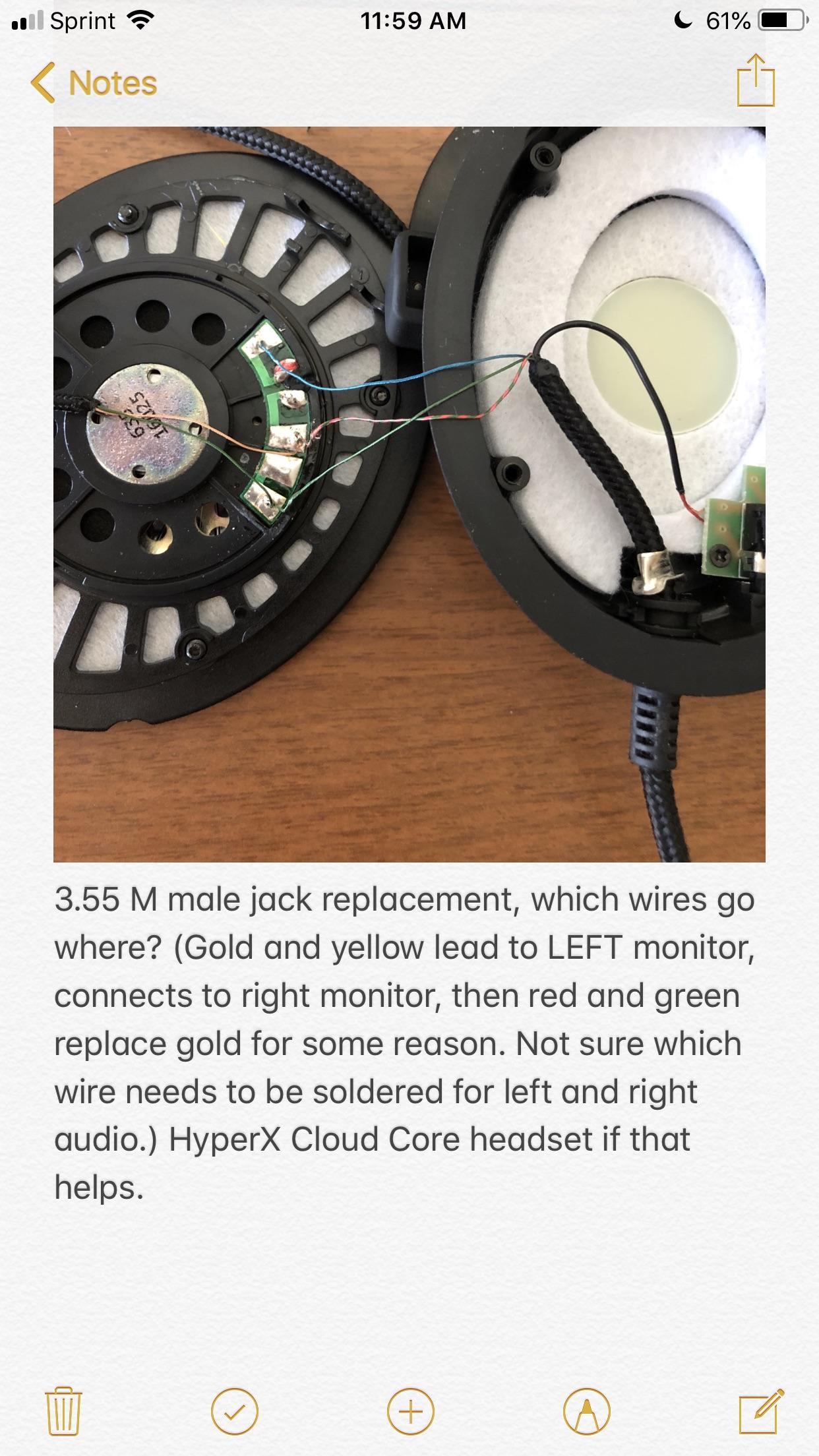 3.55 mm jack repair help? | Scrolller