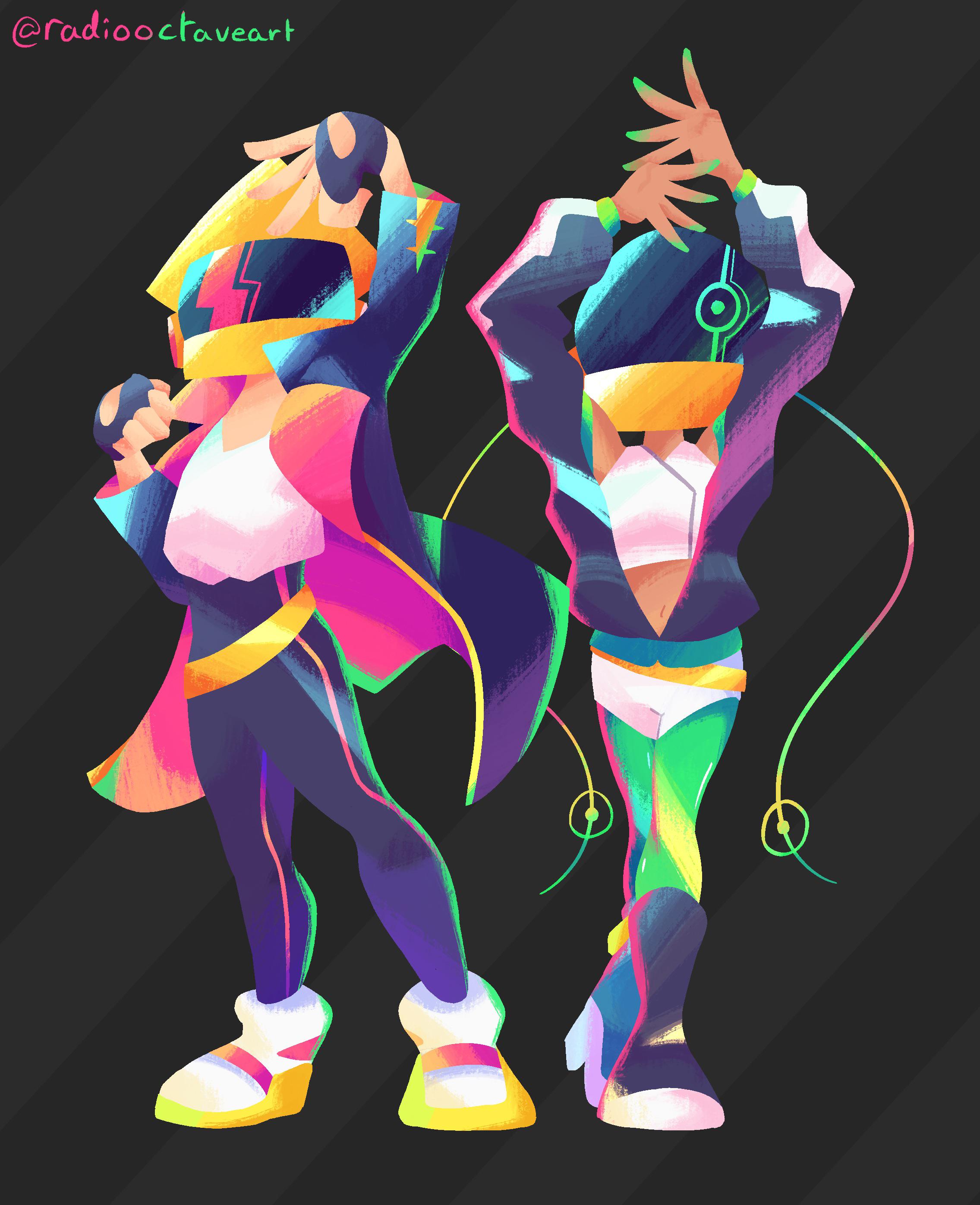 3 and 8 as idols (Starlight Surge) | Scrolller