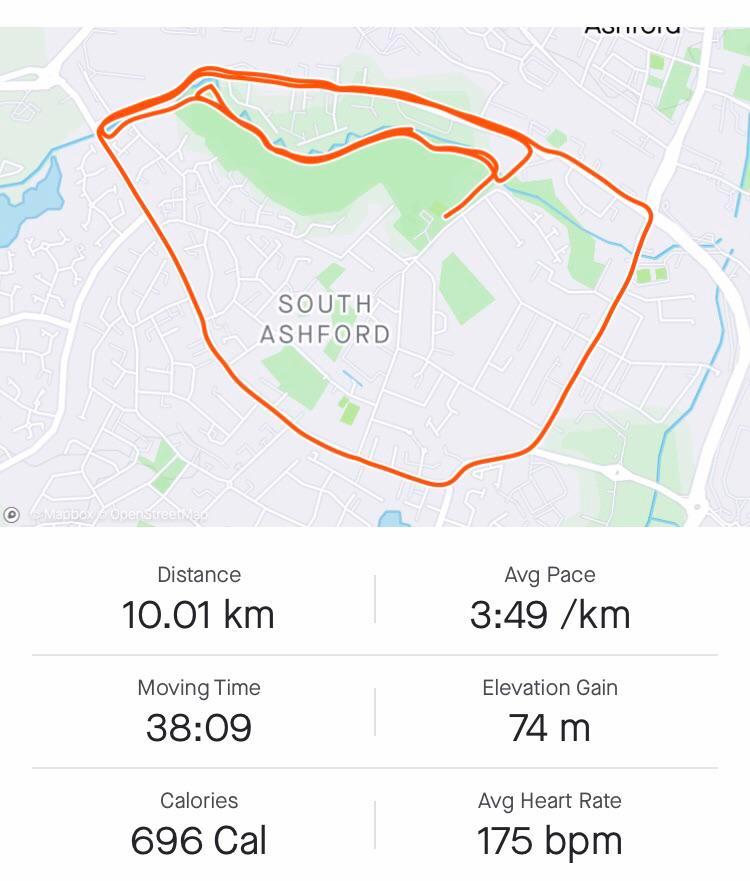 3 years later.. my first sub 40 10k | Scrolller