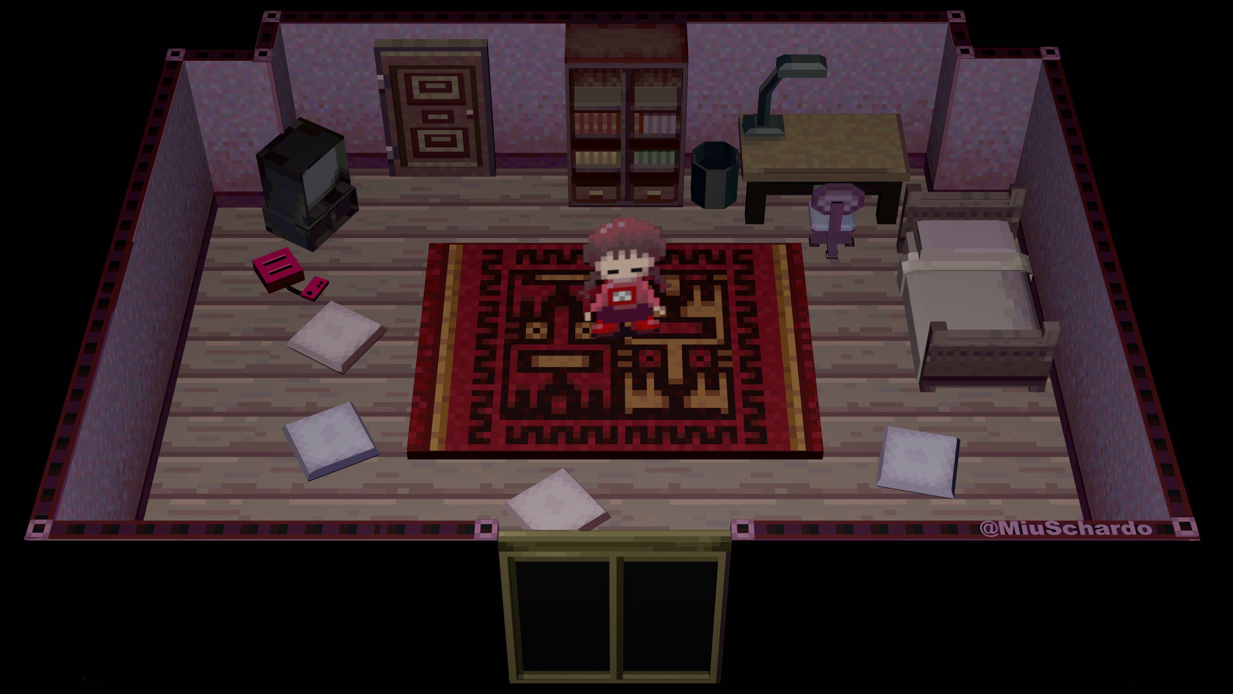 3D Madotsuki's room | Scrolller
