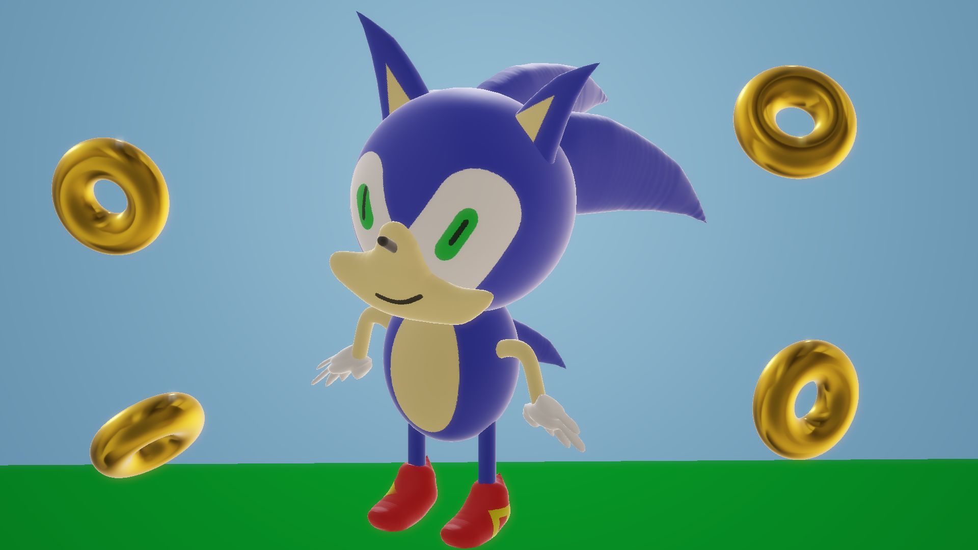 3d sanic | Scrolller