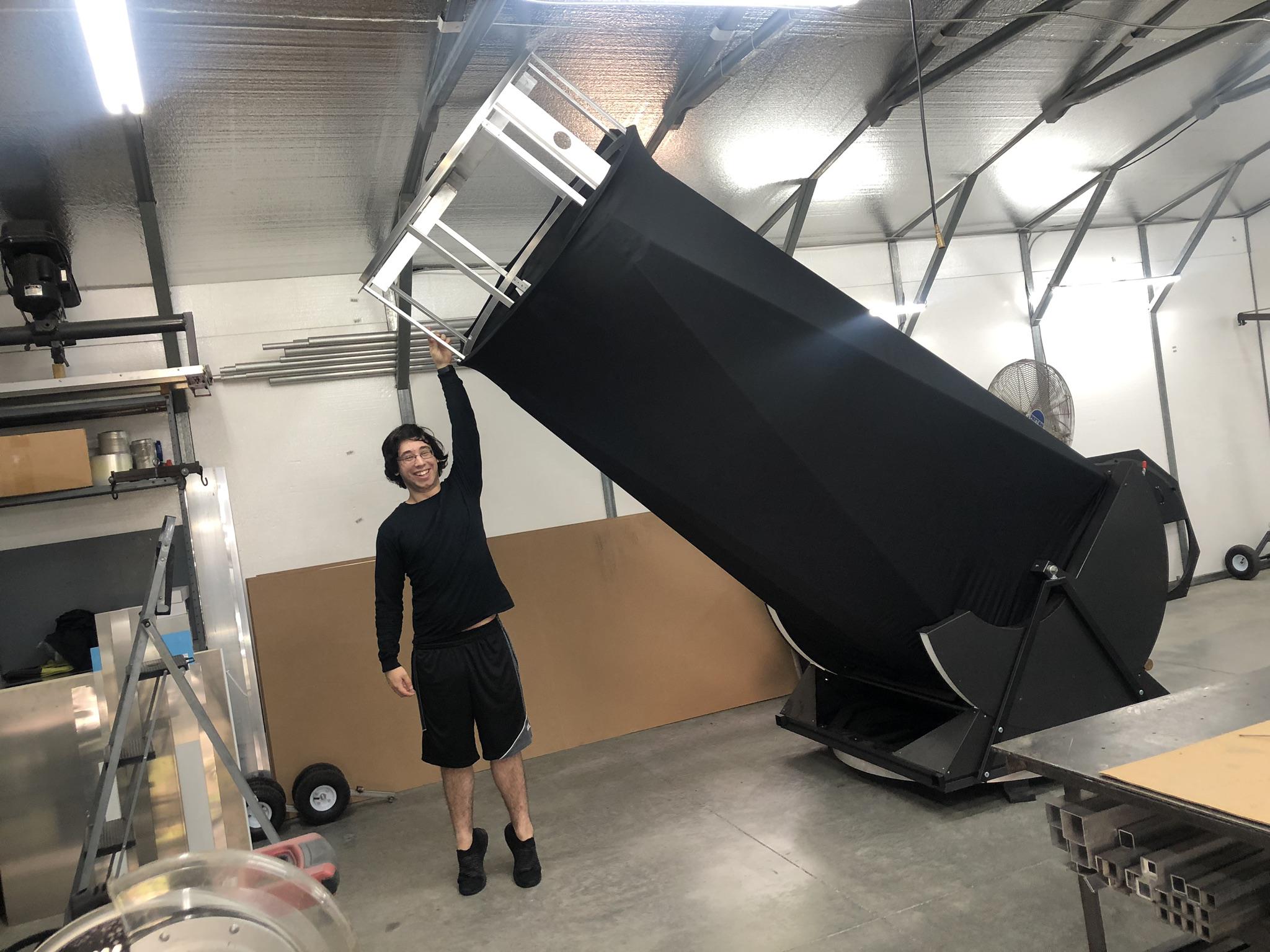 40" Dobsonian. Me for Scale! | Scrolller