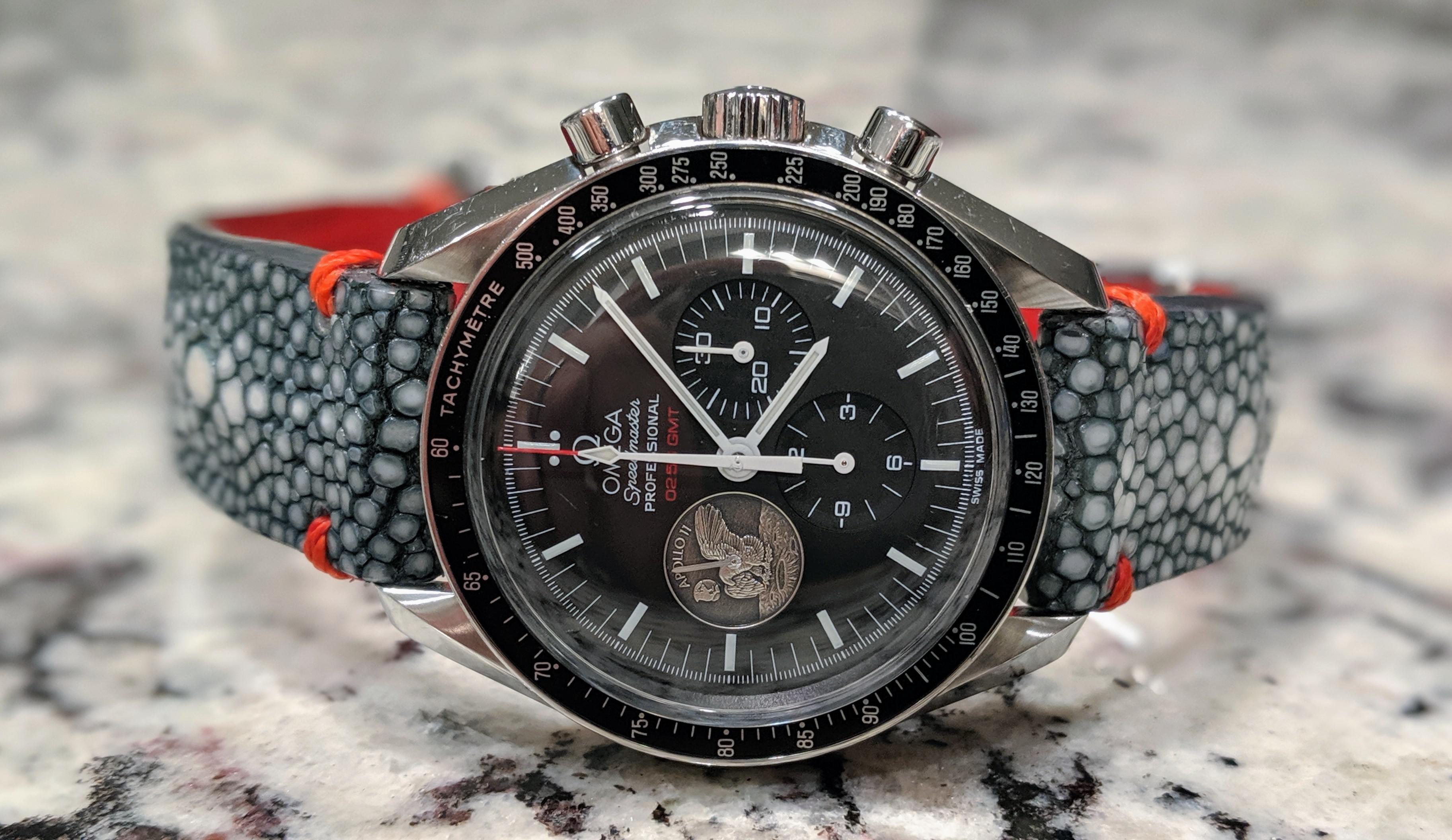 40th Anniversary Apollo 11 Speedmaster on Stingray | Scrolller