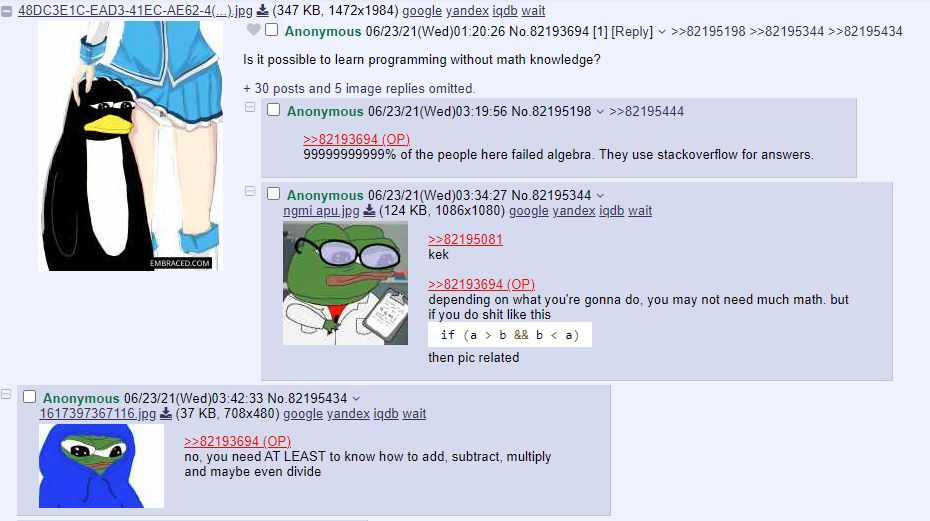 4chan teaches math | Scrolller