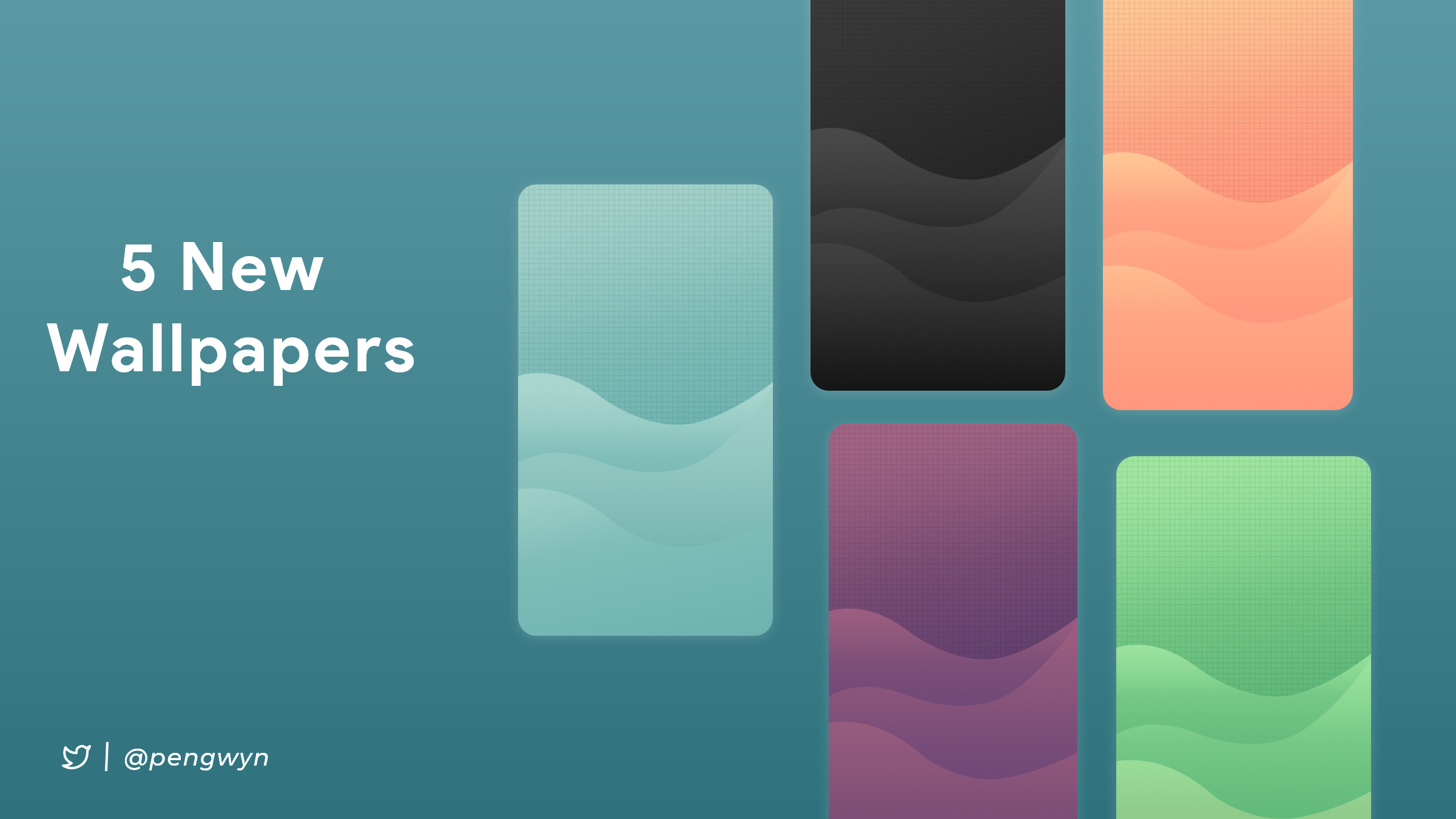 5 New Gradient Wallpapers | Scrolller
